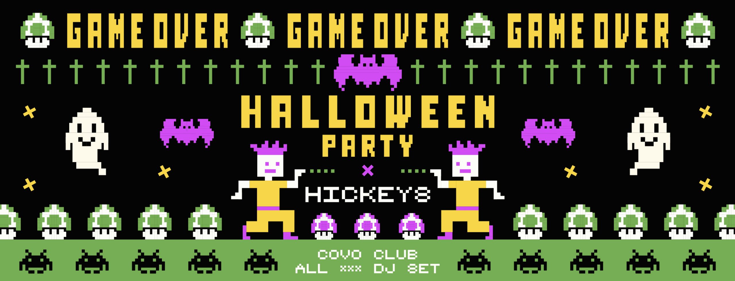 Game Over! Halloween Party | Bologna | Covo Club
